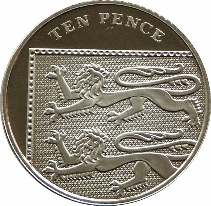 British 10p Proof Coins