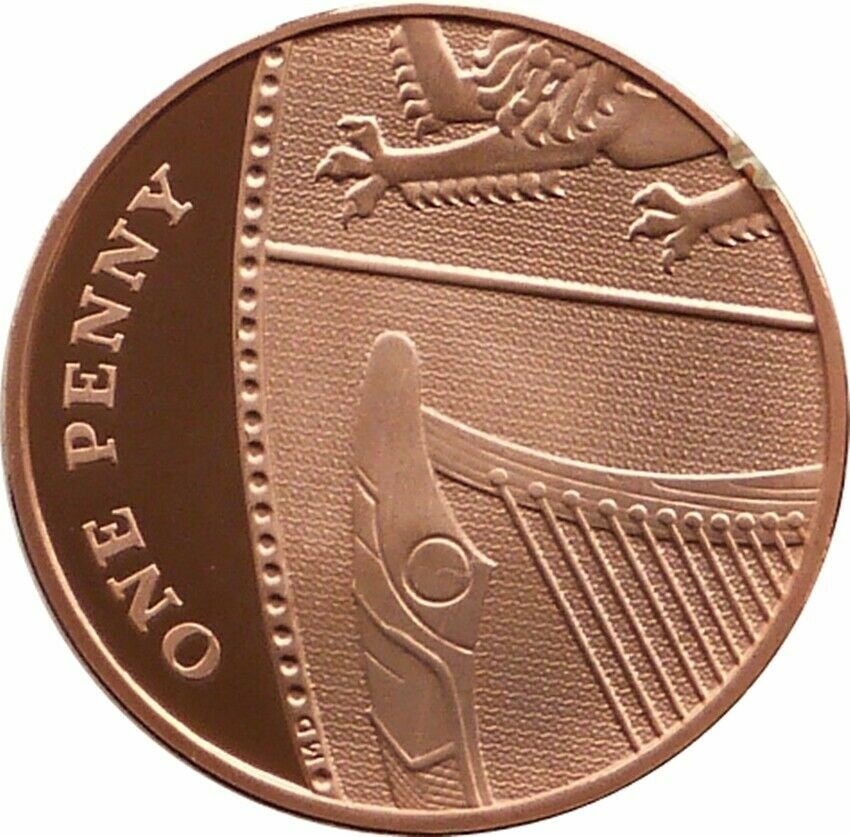 British 1p Proof Coins