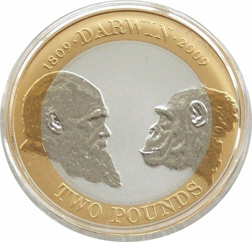 Charles Darwin Coins