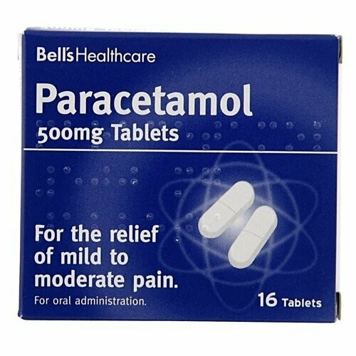 Bell's Paracetamol 500 mg 16 Tablets
