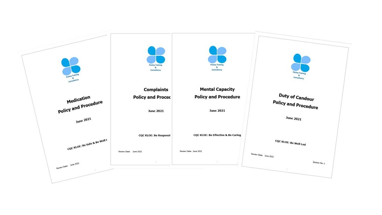 Policies And Procedures Policies And Procedures