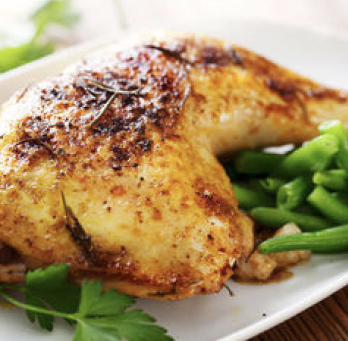 Cuisse de poulet rôti pour 6 personnes