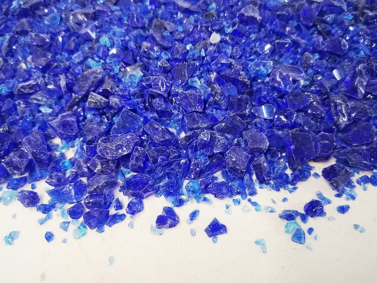Glass Shards 1-10mm - Blue