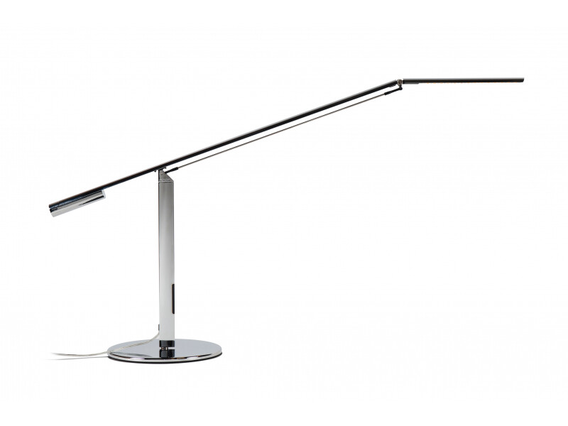 Equo Desk Lamp Silver Chrome