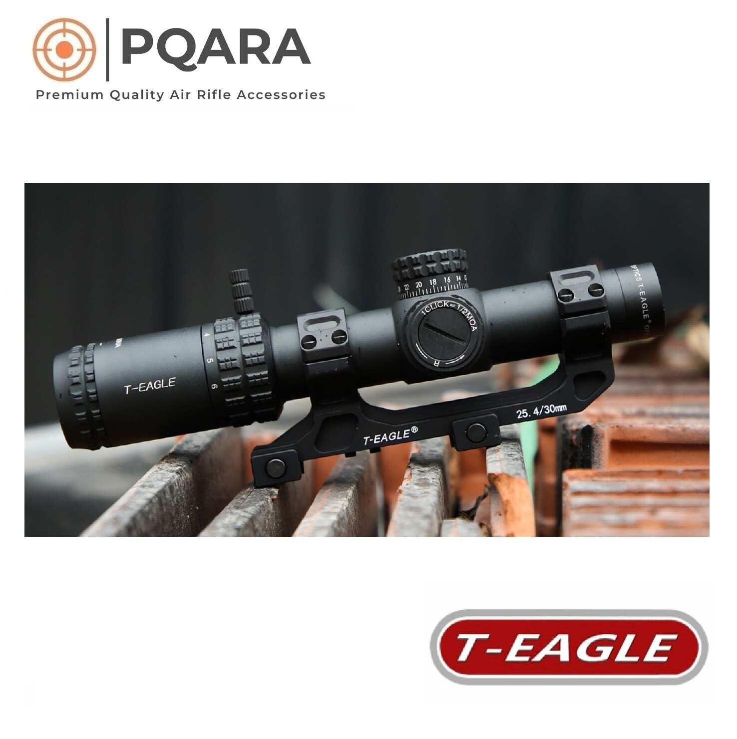 T-Eagle EO 1.2-6x24 Ultra Compact SFP Rifle Scope