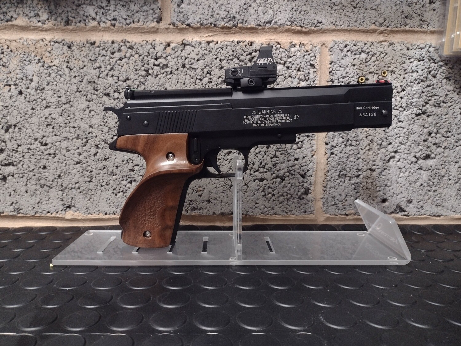 Delta Mini Dot II Tactical Red Dot Sight - 3 MOA, 22mm + HW45/75 ...