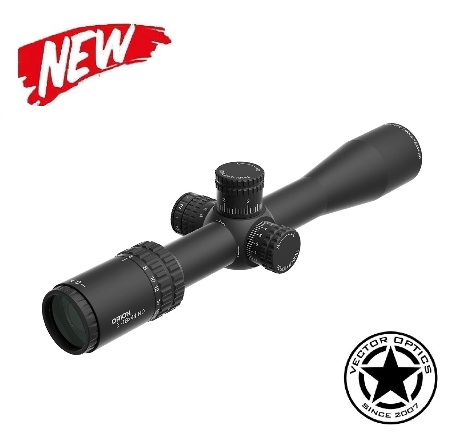 Vector Optics SCFF-49 Orion 3-18x44 FFP Rifle Scope