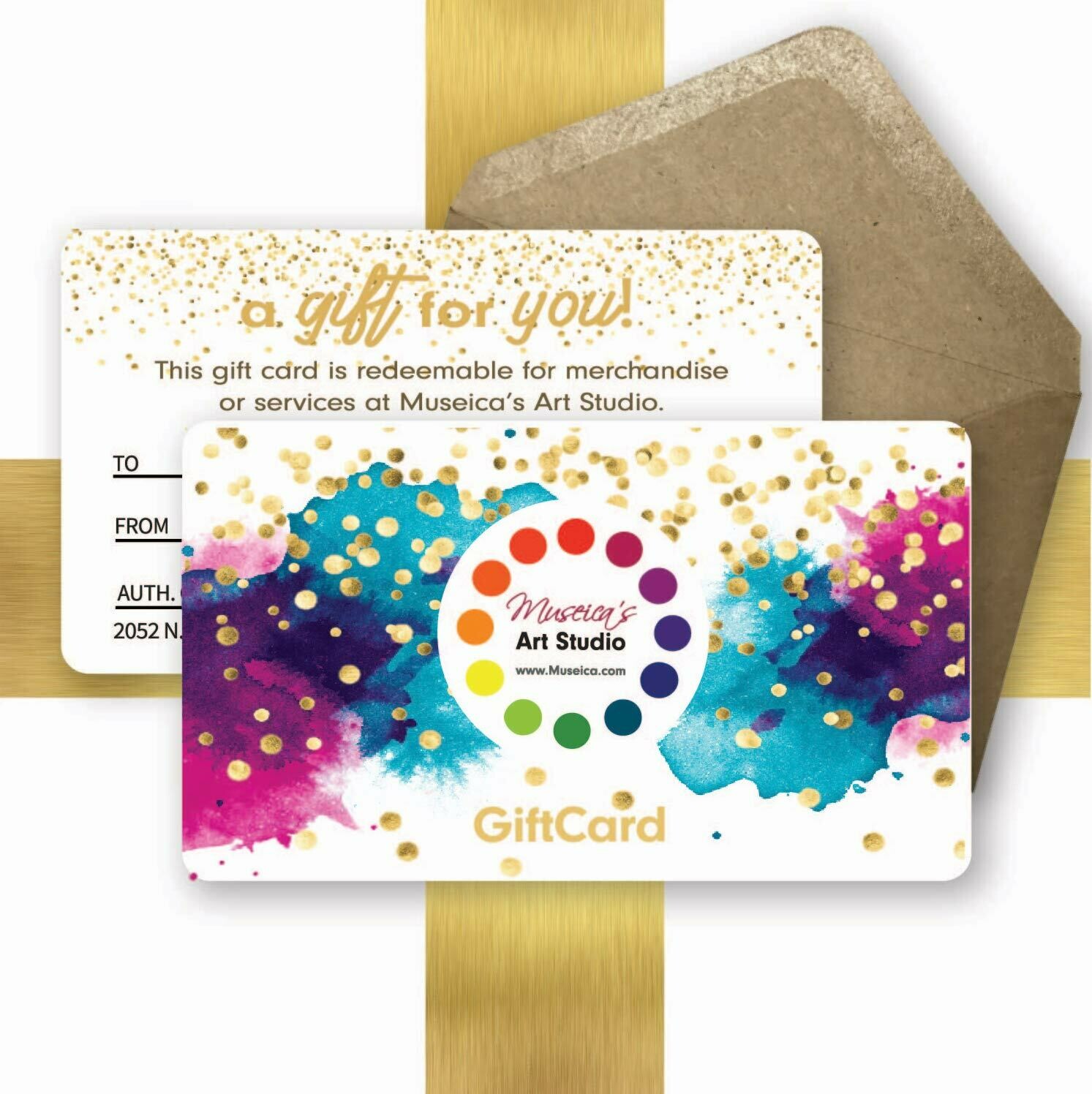Museica's Art Studio Gift Card