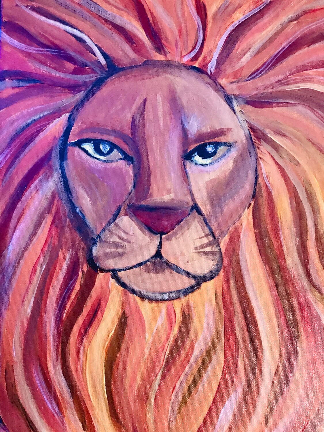 Lion Sip & Paint Kit
