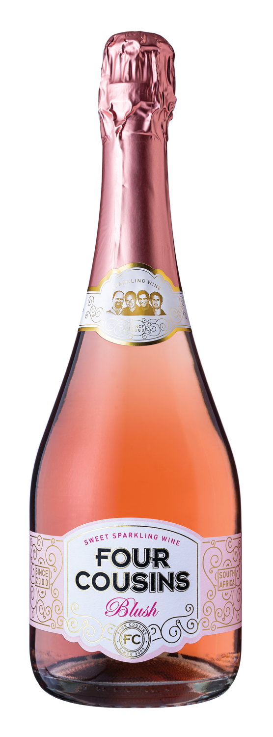 FOUR COUSINS SPARKLING BLUSH - 6 x 750ml