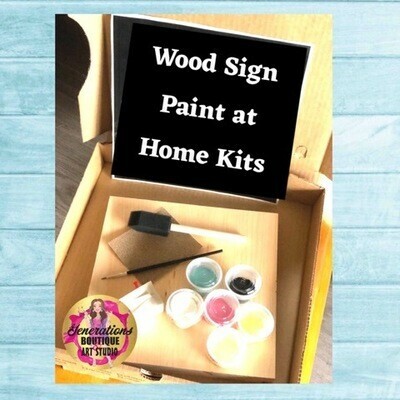 Wood Sign Stencil Kits | Online Store | Generations Boutique & Art Studio
