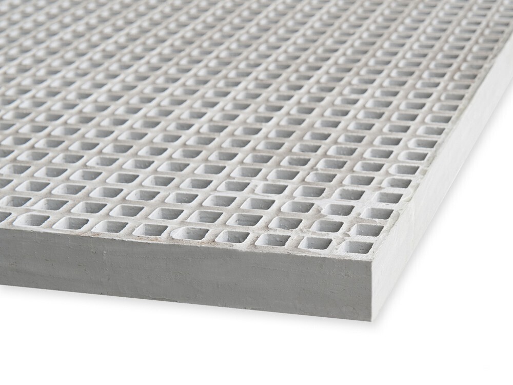 Caillebotis résine polyester maille 19×19 – ERP/PMR – Equipement – CAEX