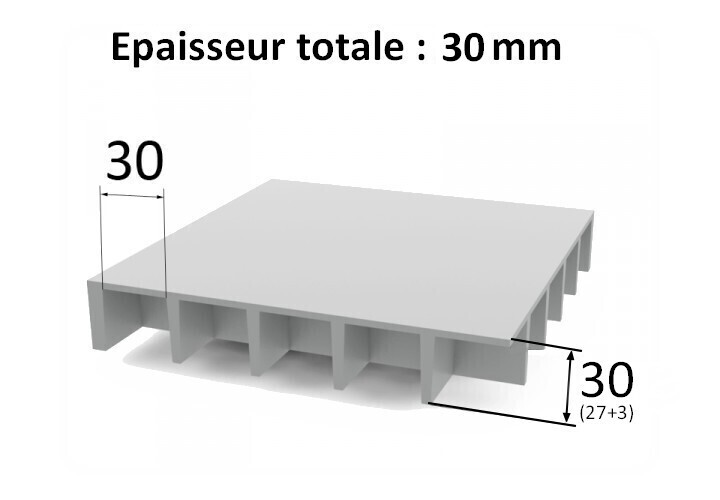 Caillebotis Polyester Surface Pleine – Boutique – CAEX Boutique