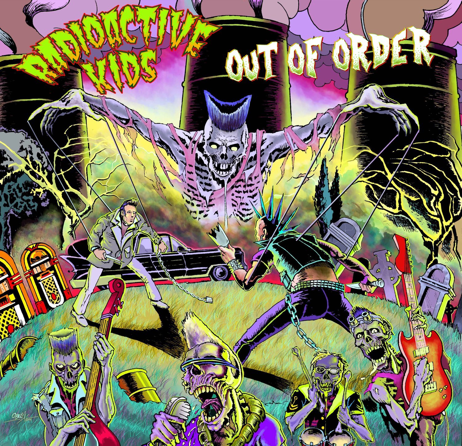 RADIOACTIVE KIDS "Out of Order" EP 2017