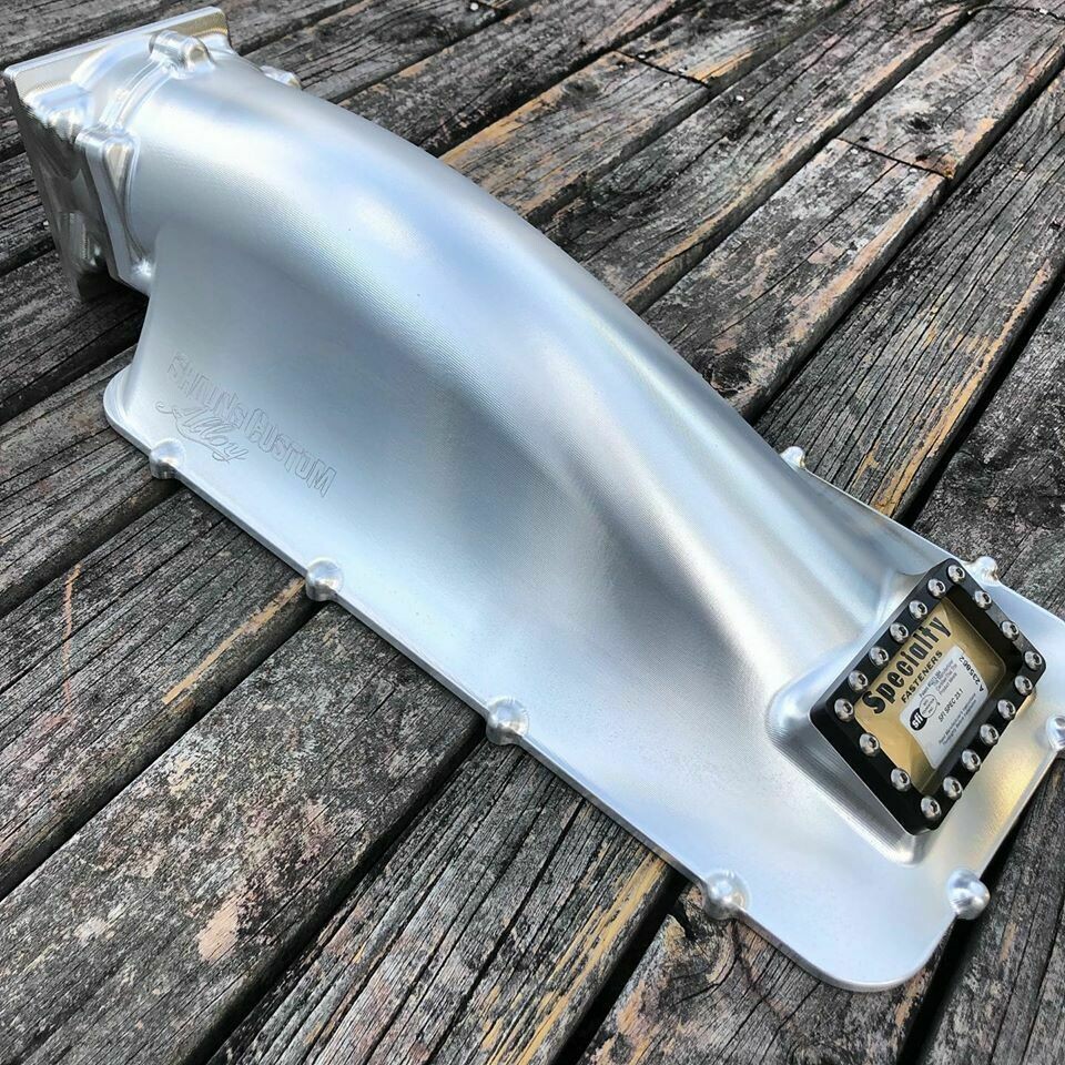 SHAUNS CUSTOM ALLOY HOLLEY HI-RAM BILLET PLENUM