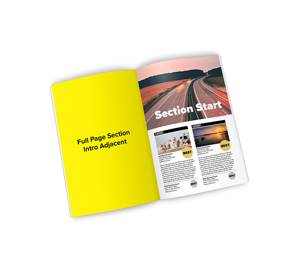 Winner's Magazine Full Page