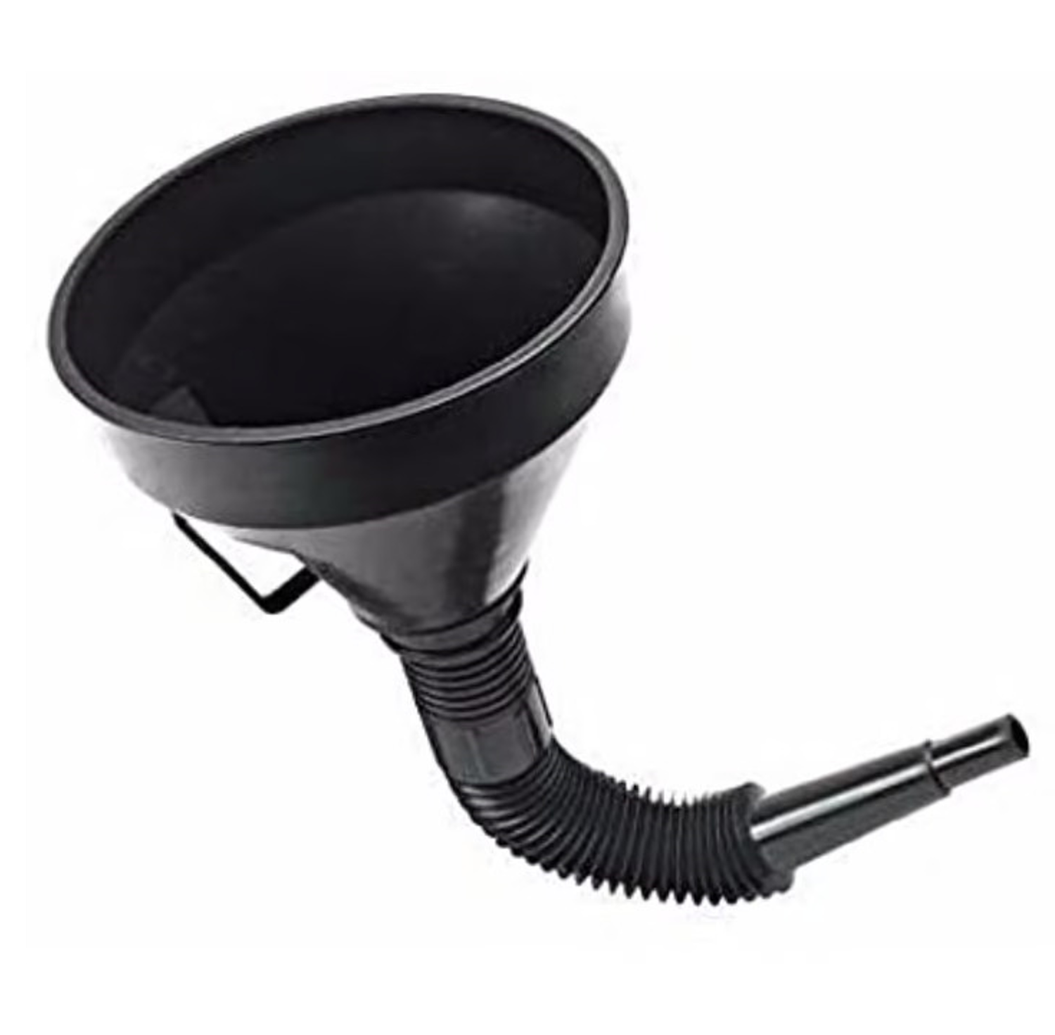 Black Funnel with Extendable Flexible Spout