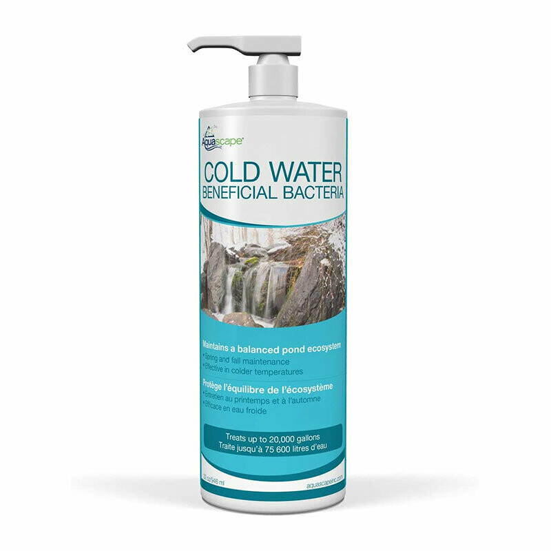 Aquascape Cold Water Beneficial Bacteria - 946 ml - Essential Spring ...