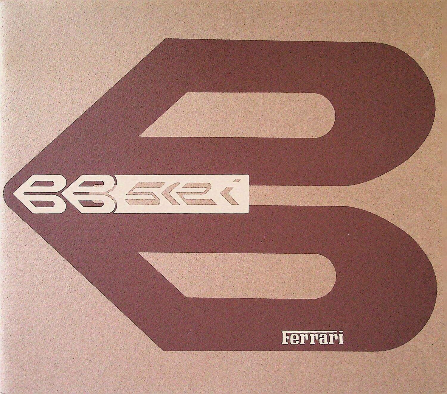 Ferrari BB512i deluxe brochure - as new