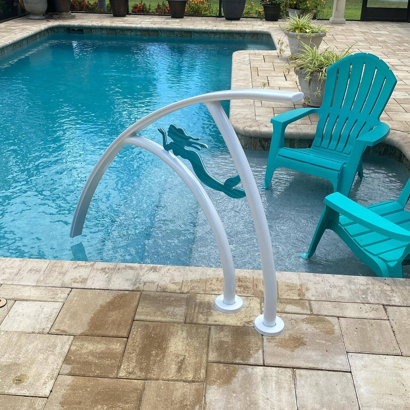 Pool Artistic Mermaid - Store - Shop Pool & Spa Hand Rails - Arrowhead ...