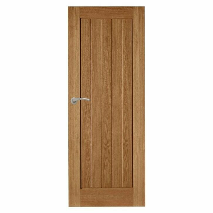 Genoa Oak Pre-finished Fire Door FD30