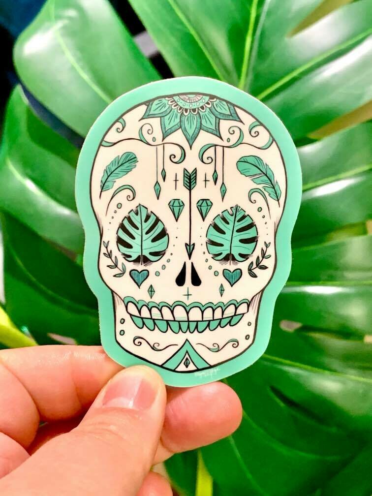 Sticker, Calavera