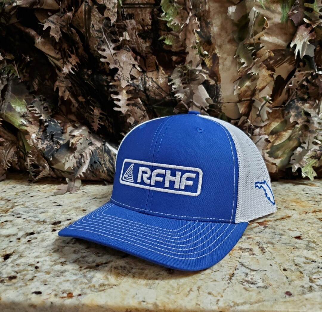 Blue and White Snapback