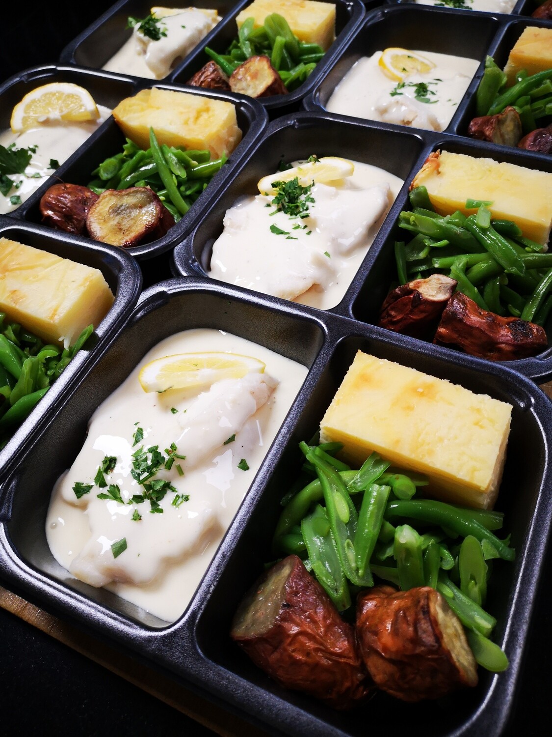 Baked Fish with Cheese Sauce