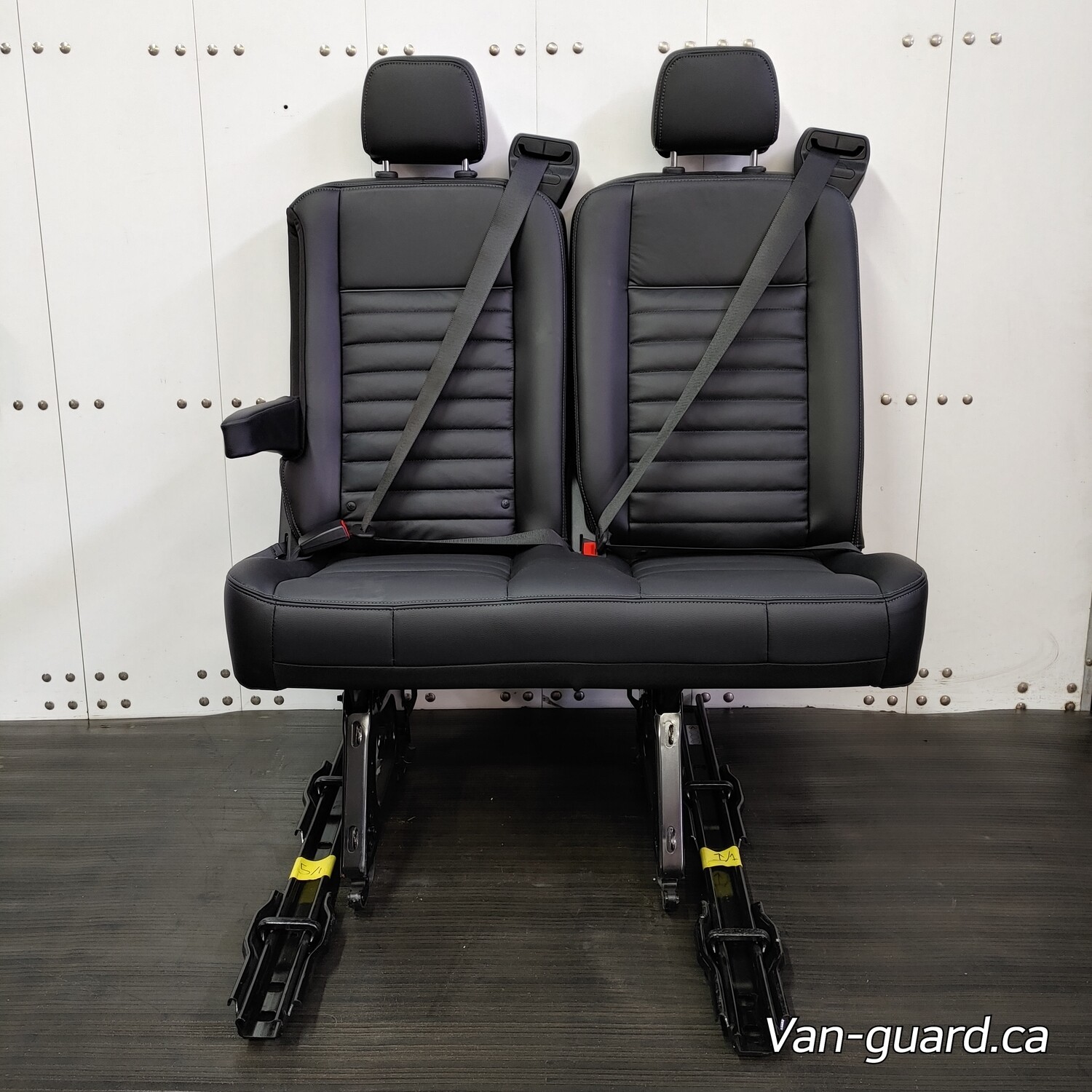 2 Passenger Leather Bench Seat - Removable