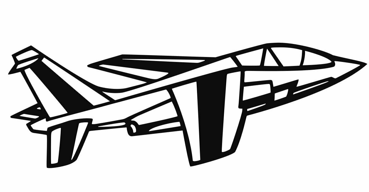 Silhouette Alpha jet