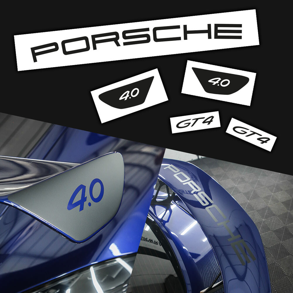Porsche 718 Cayman PREMIUM Designed GT4 Graphics Pack
