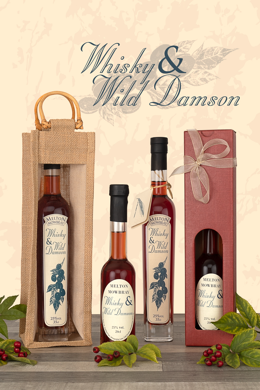 Whisky & Wild Damson Liqueur