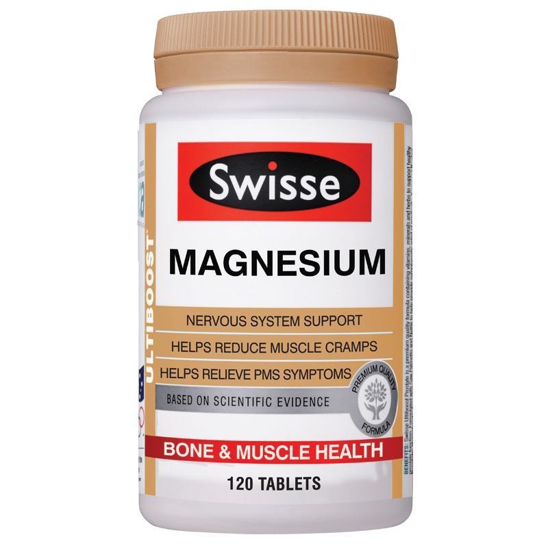 SWISSE MAGNESIUM 120 TABLETS