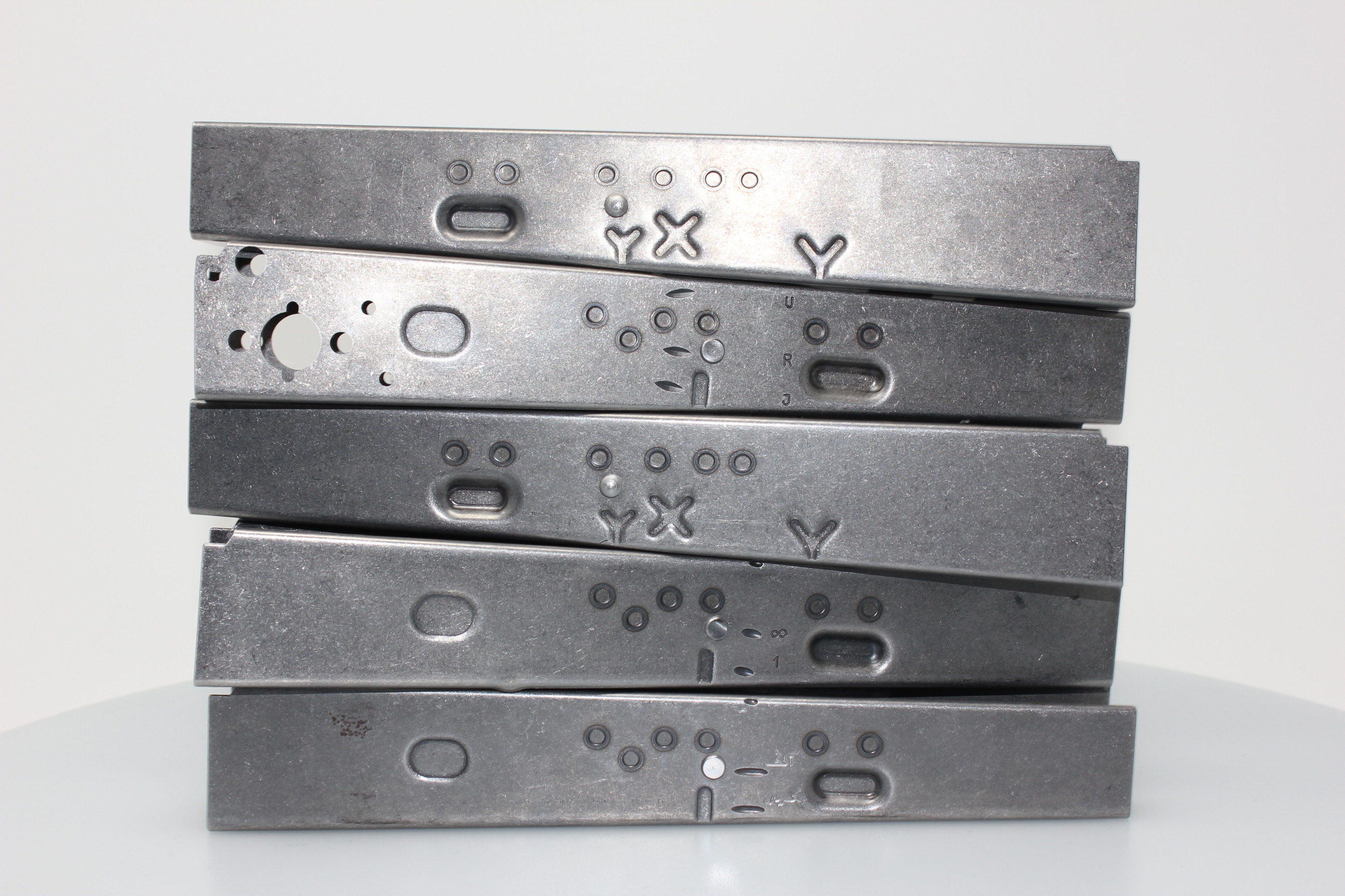 80% Receiver Blanks with Welded-in Rails