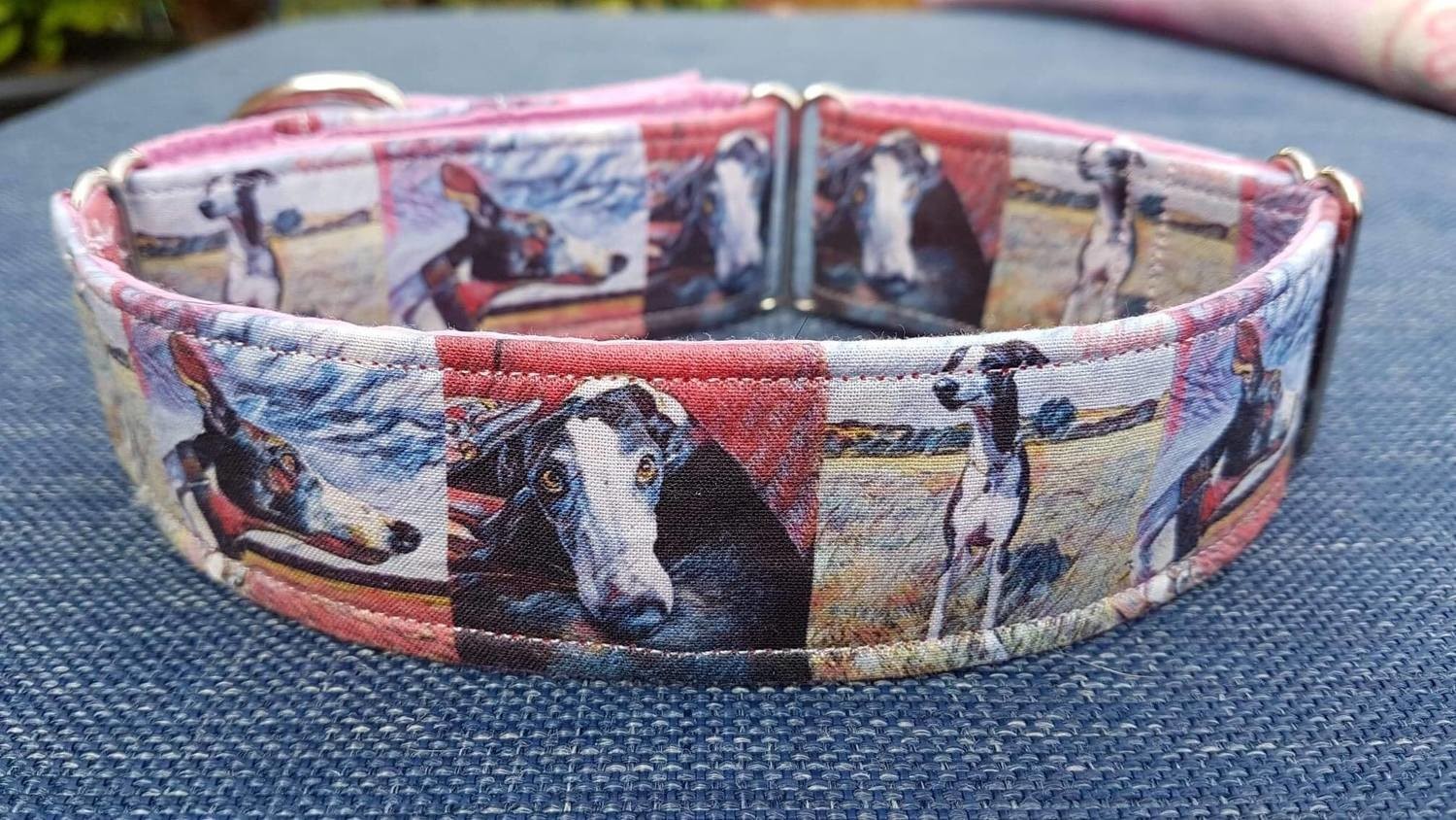 Customised Printed Fabric collar