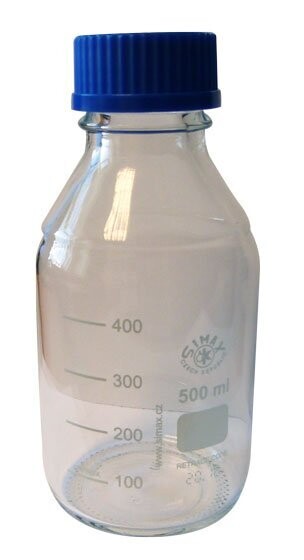 Simax 500ml Glass bottles with 45mm cap