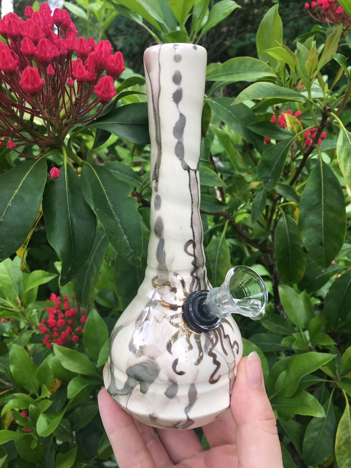 Ancient Creations Ceramics Small Water Pipe