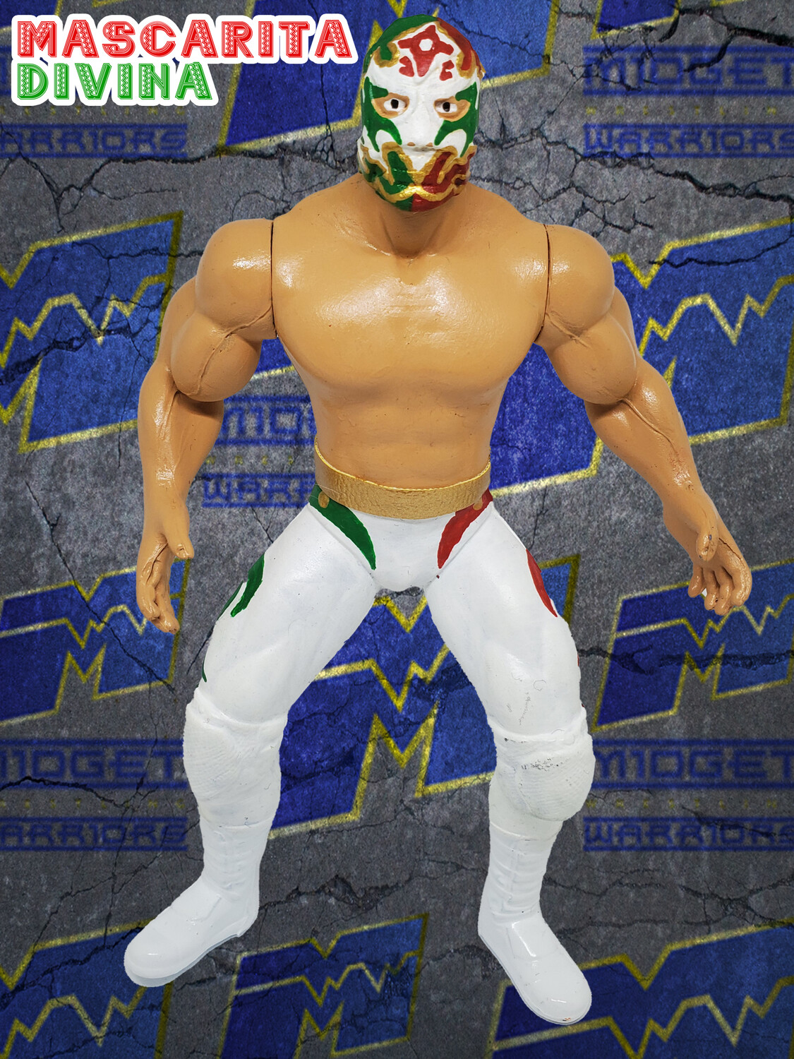Midget Wrestling Warriors Mascarita Divina Action Figure