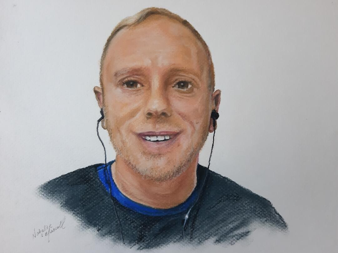 'Judge Rinder' An realistic original pastel drawing by Natalie Mascall ...