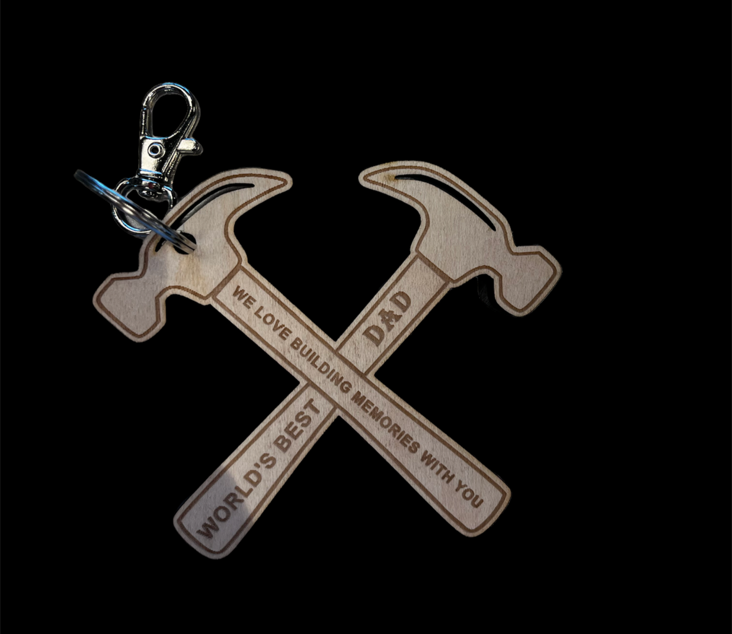 World's Best Dad Keychain