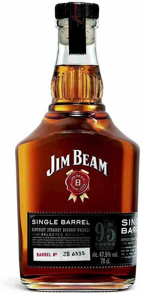 Jim Bean Single Barrel 47.5% 70CL – Drankenhandel Firma GOS – Ruime ...