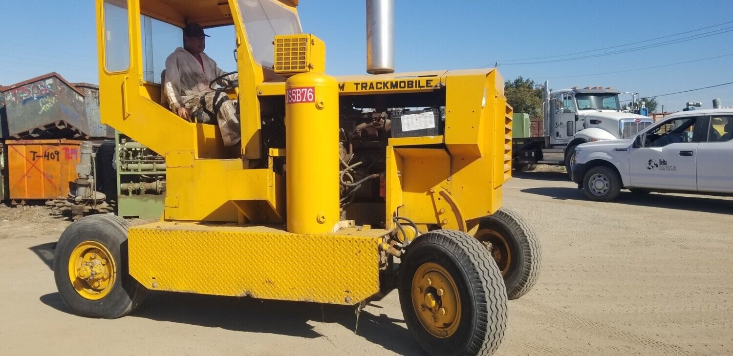 55 TM Trackmobile with diesel engine