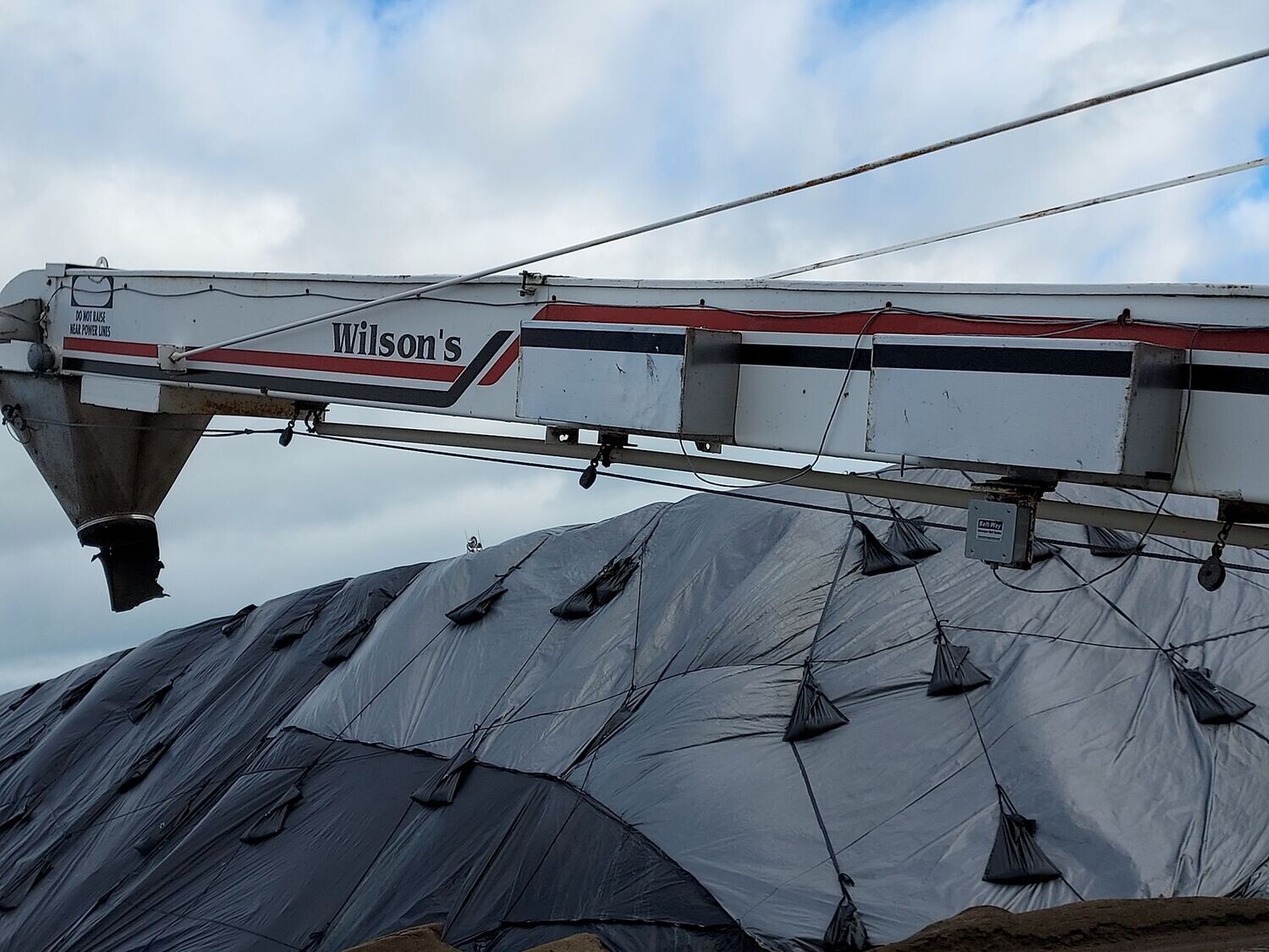 Wilson 18 inch Rail Car Unloading Conveyor