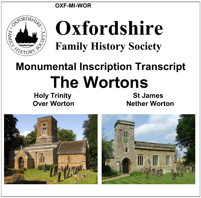 The Wortons (Over Worton, Holy Trinity; Nether Worton, St James) (by ...