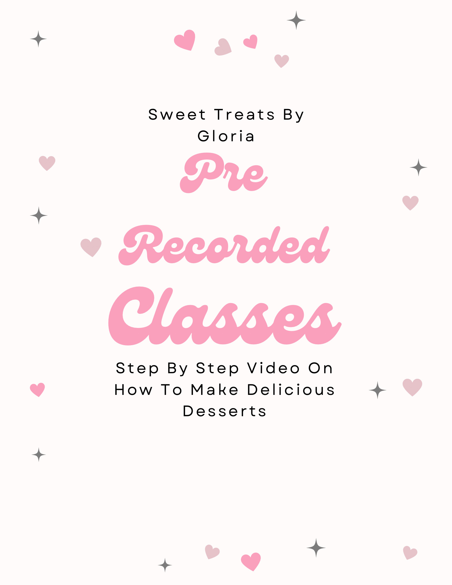 Pre Recorded Classes/Tutorials