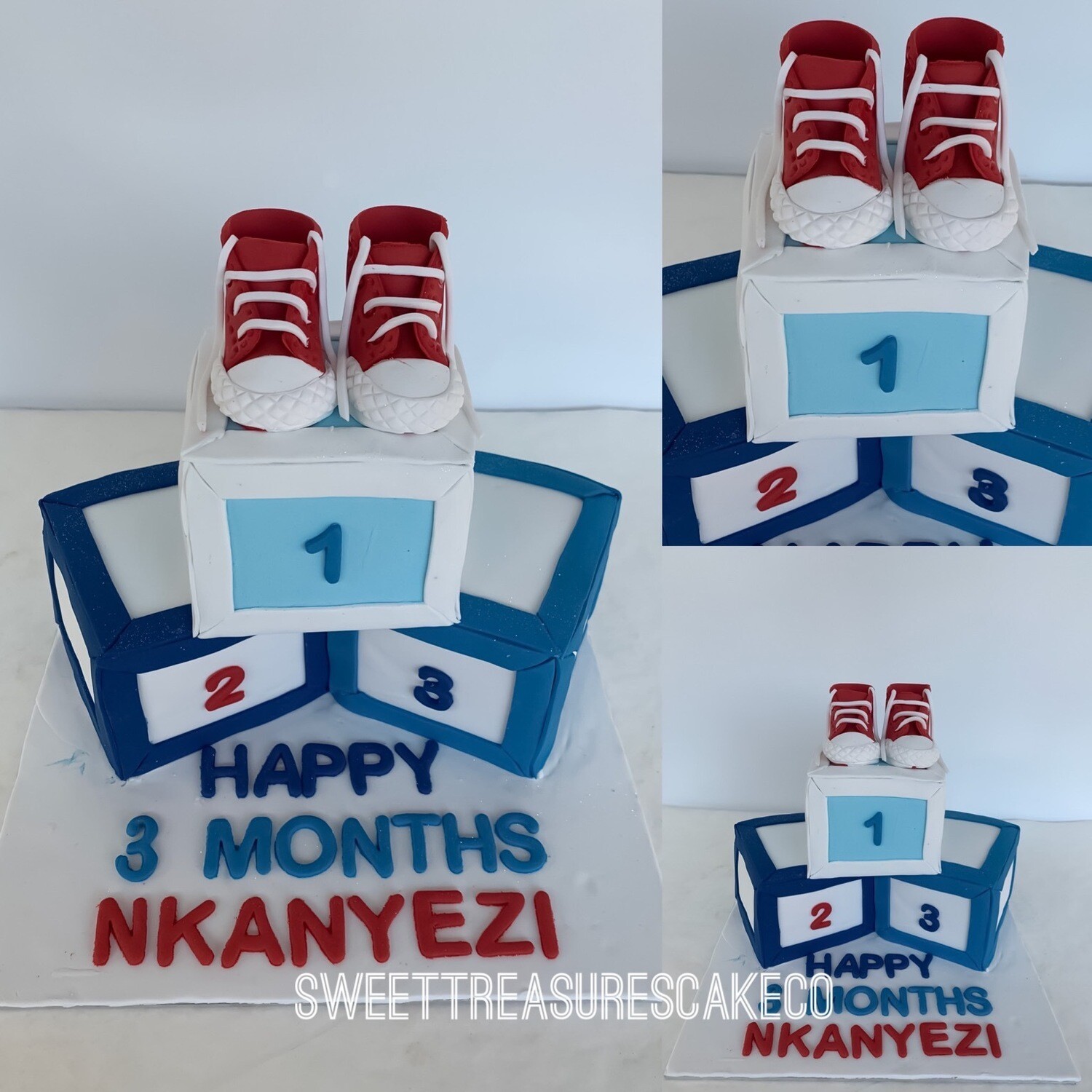 3 months old Birthday cake