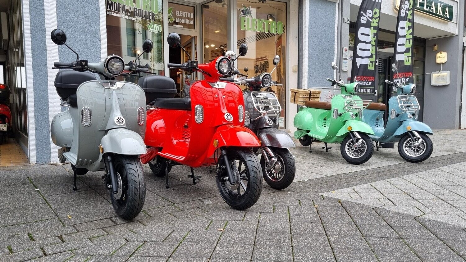 ⚡NEU⚡ Elektroroller “Retro E5000" Roller ⚡125er ⚡5000Watt⚡90km/h