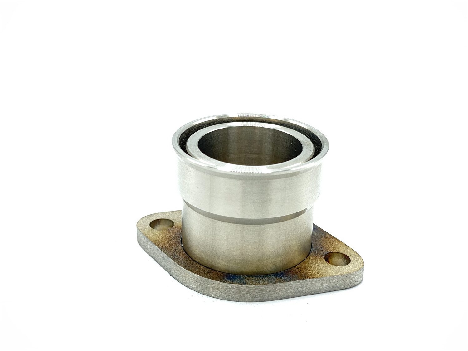 HT Stainless Steel Exhaust flange manifold Zündapp KS 125 Air Cooled