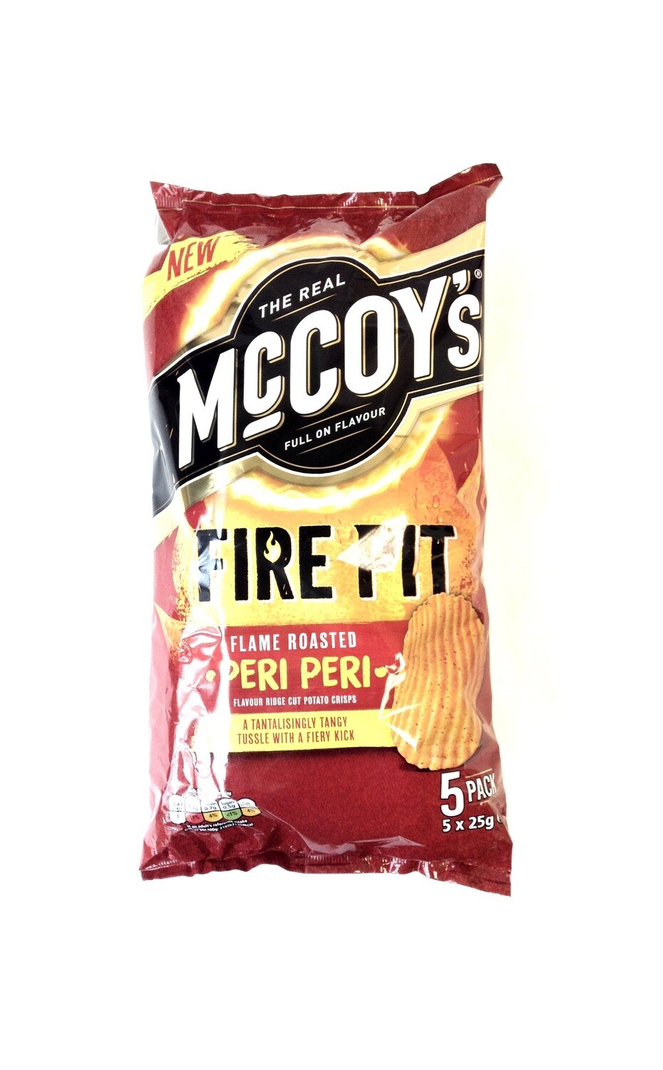 Mccoys Fire Pit Flame Roasted Peri Peri Crisps