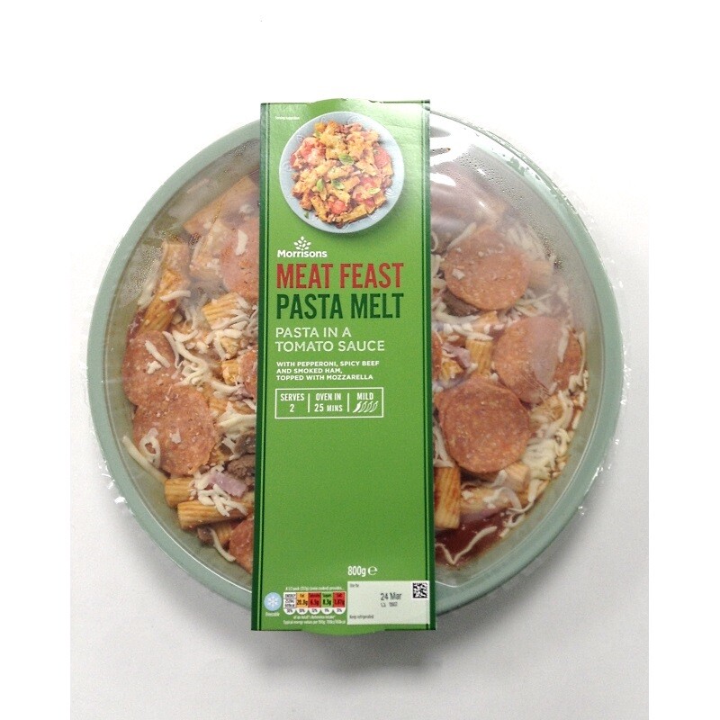 Morrisons Meat Feast Pasta Melt